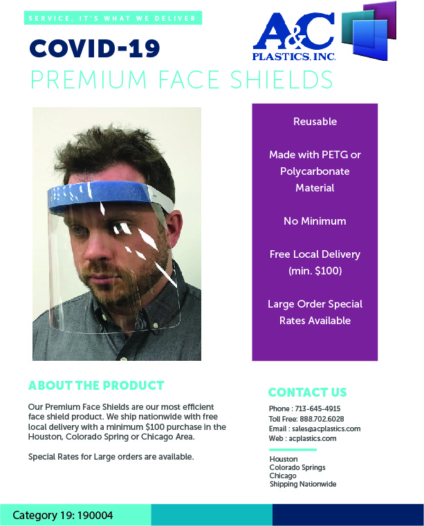 Corona Virus Face Shield | Purchase disposable COVID-19 PPE Face Shield ...